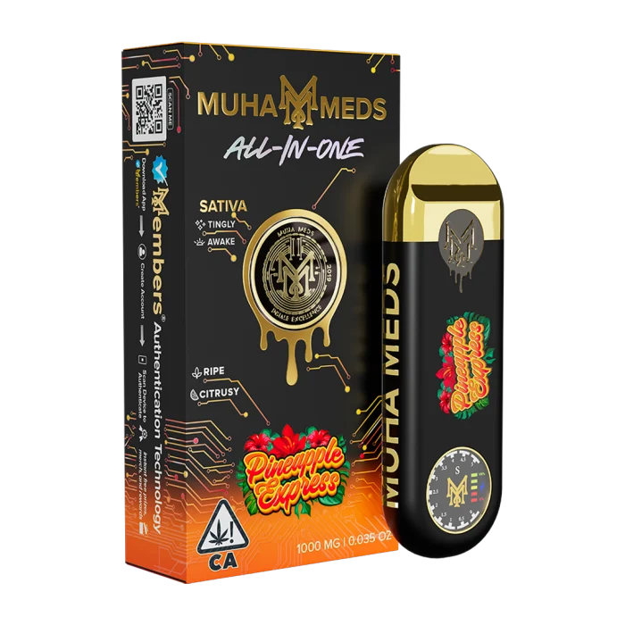 New Muha Gen 3 Pineapple Express Sativa | 1000MG - Muha Meds USA